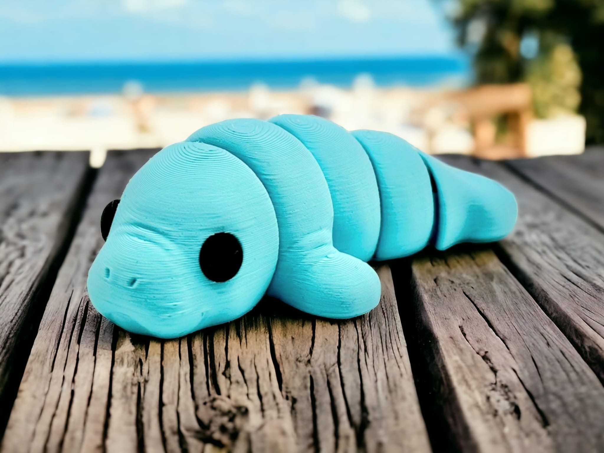 Zeekoe Sleutelhanger - Subliemers